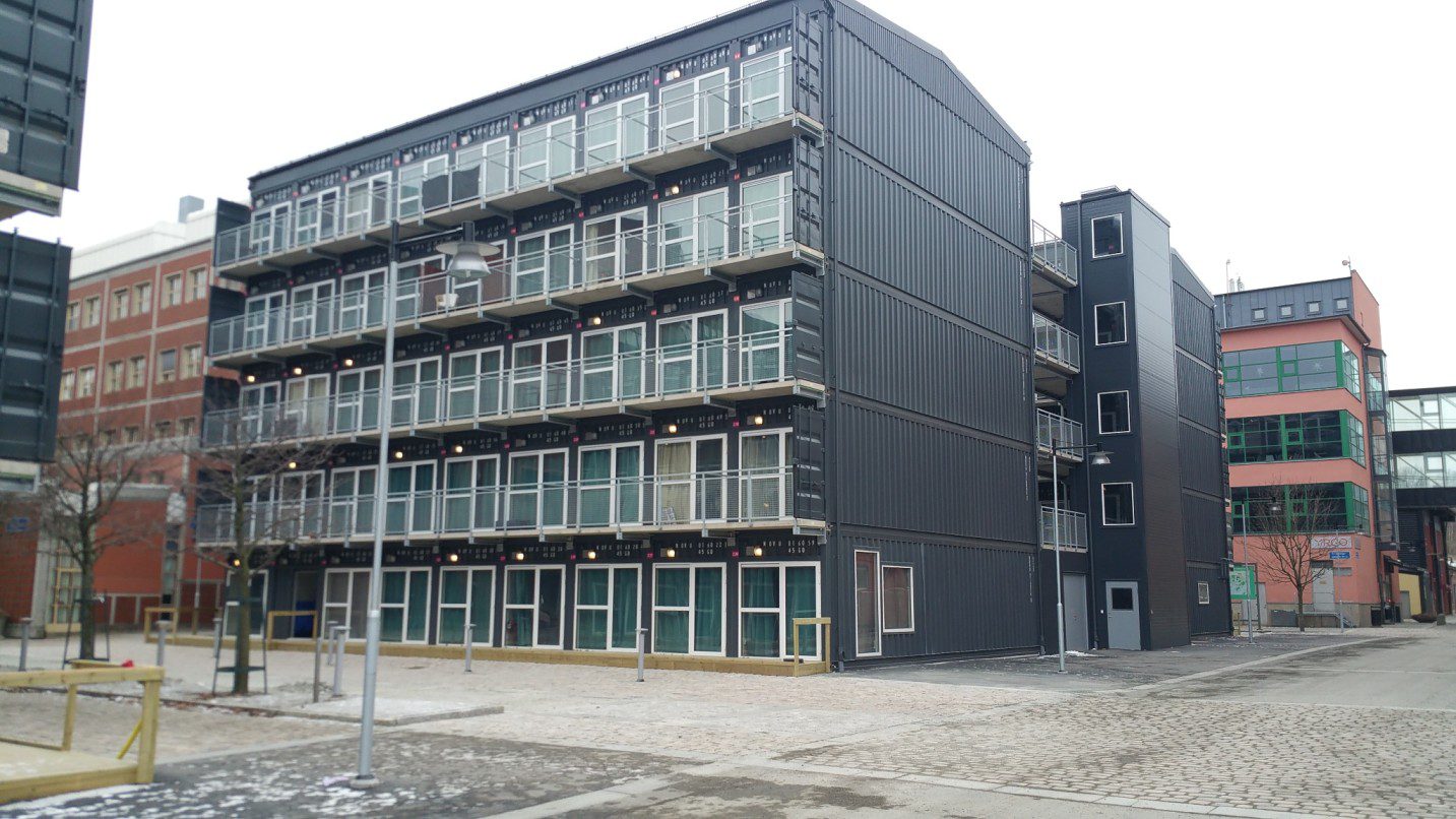 Sweden Student Accommodation - EcoPrestige | Structural Steel Modular ...